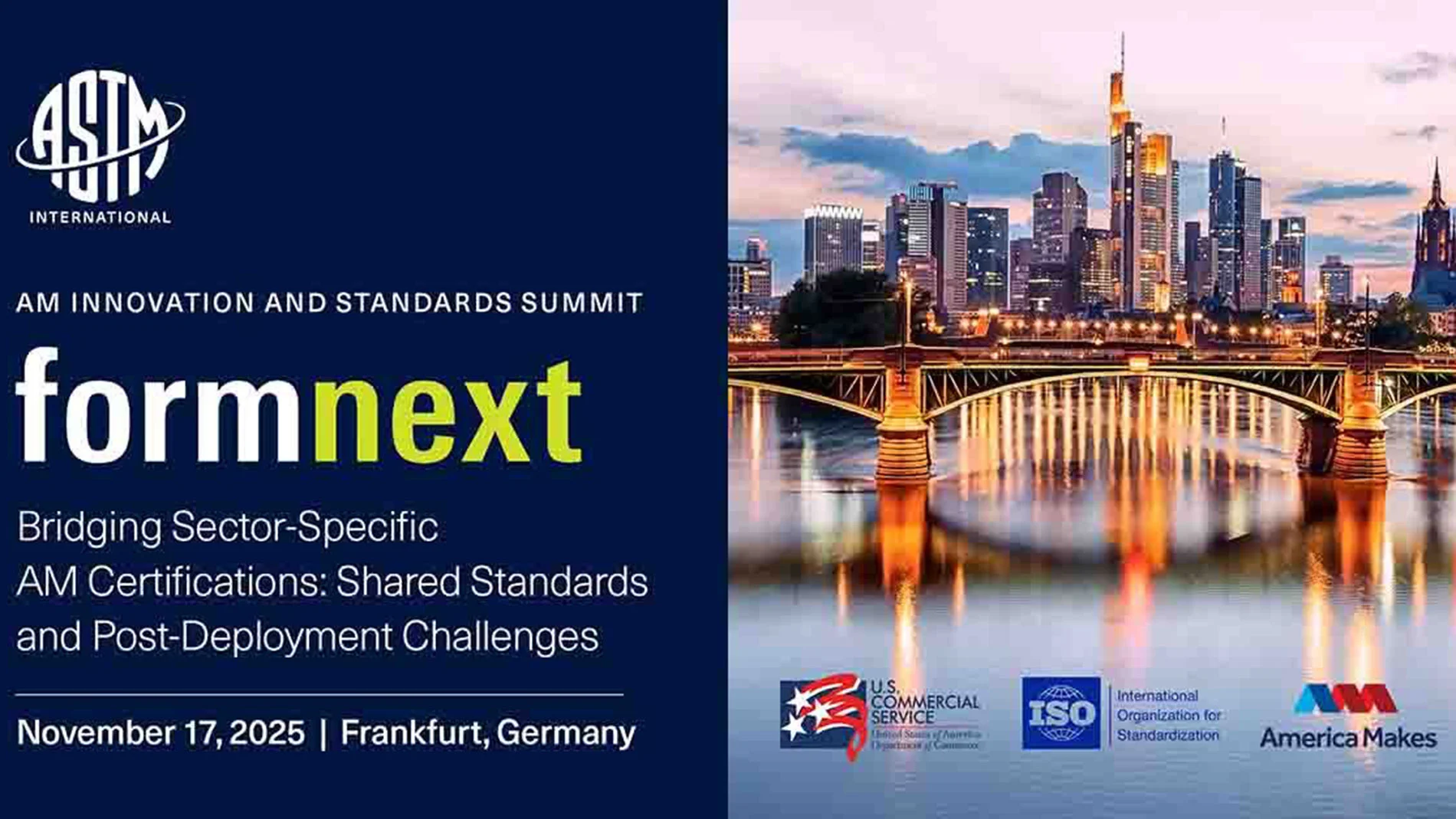 AM event calendar - Formnext - Mesago